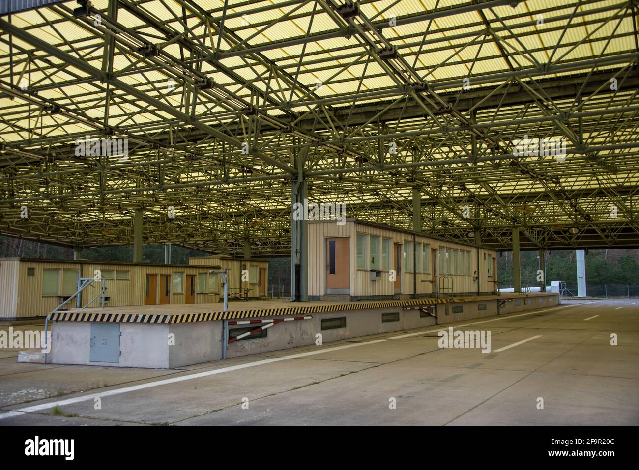 Marienborn, Germany. 18th Apr, 2021. The former Marienborn border ...