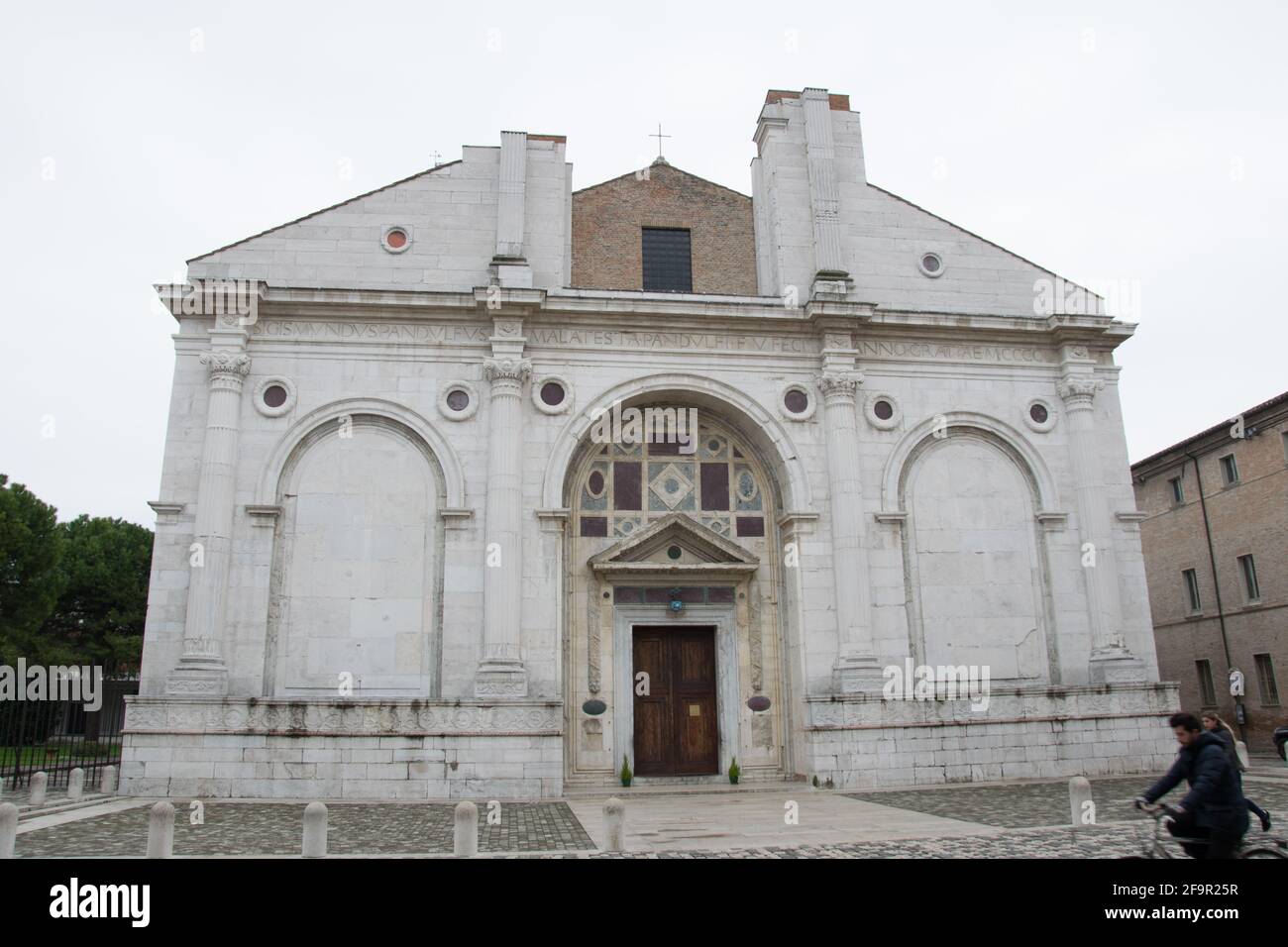 The Tempio Malatestiano (Italian Malatesta Temple) is the cathedral ...