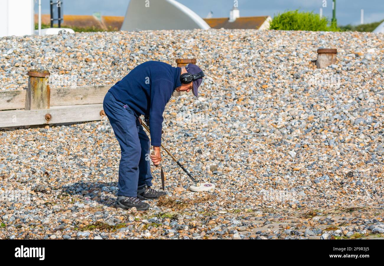 Searching By Metal Detector High Resolution Stock Photography and ...
