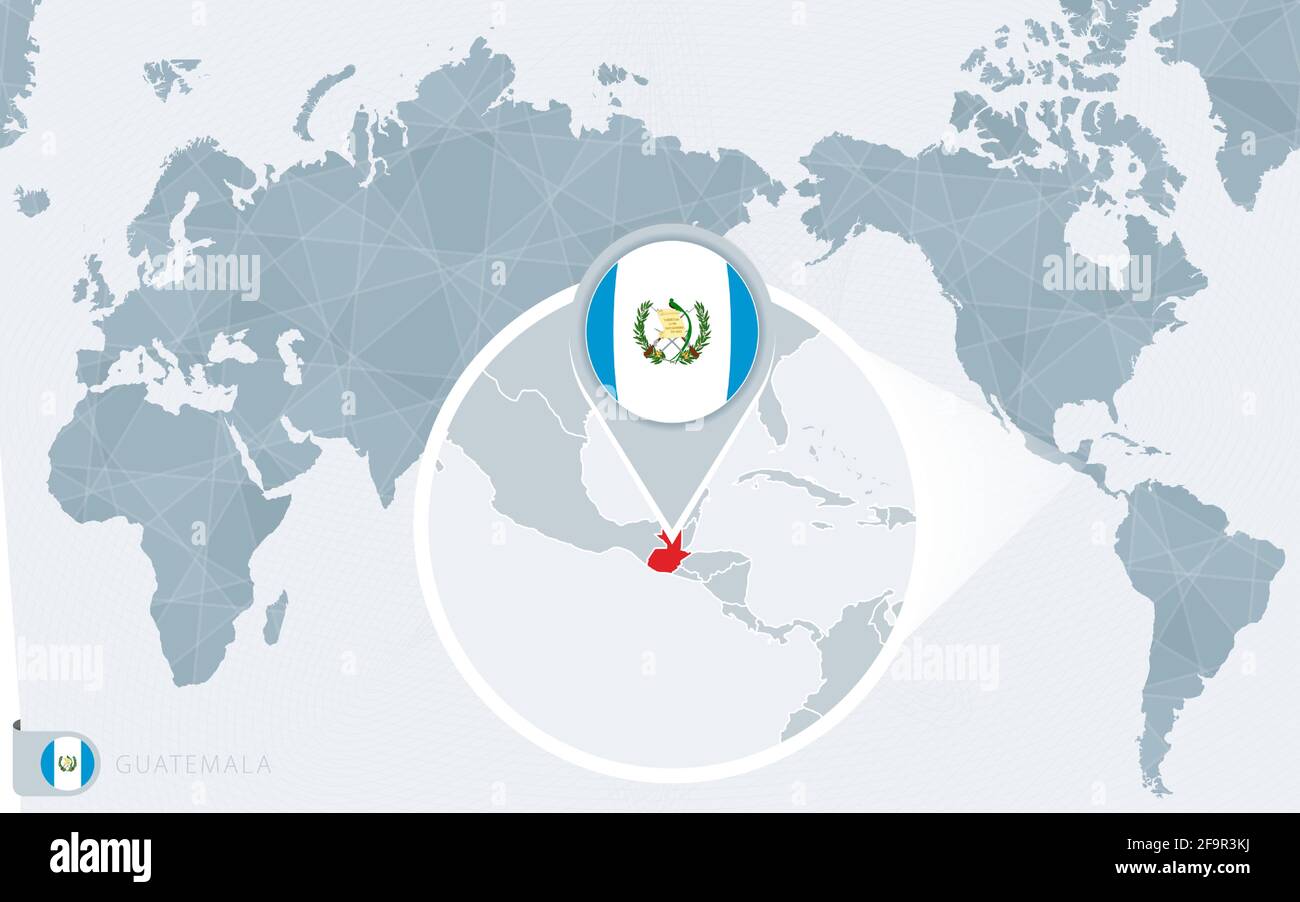 Guatemala world map