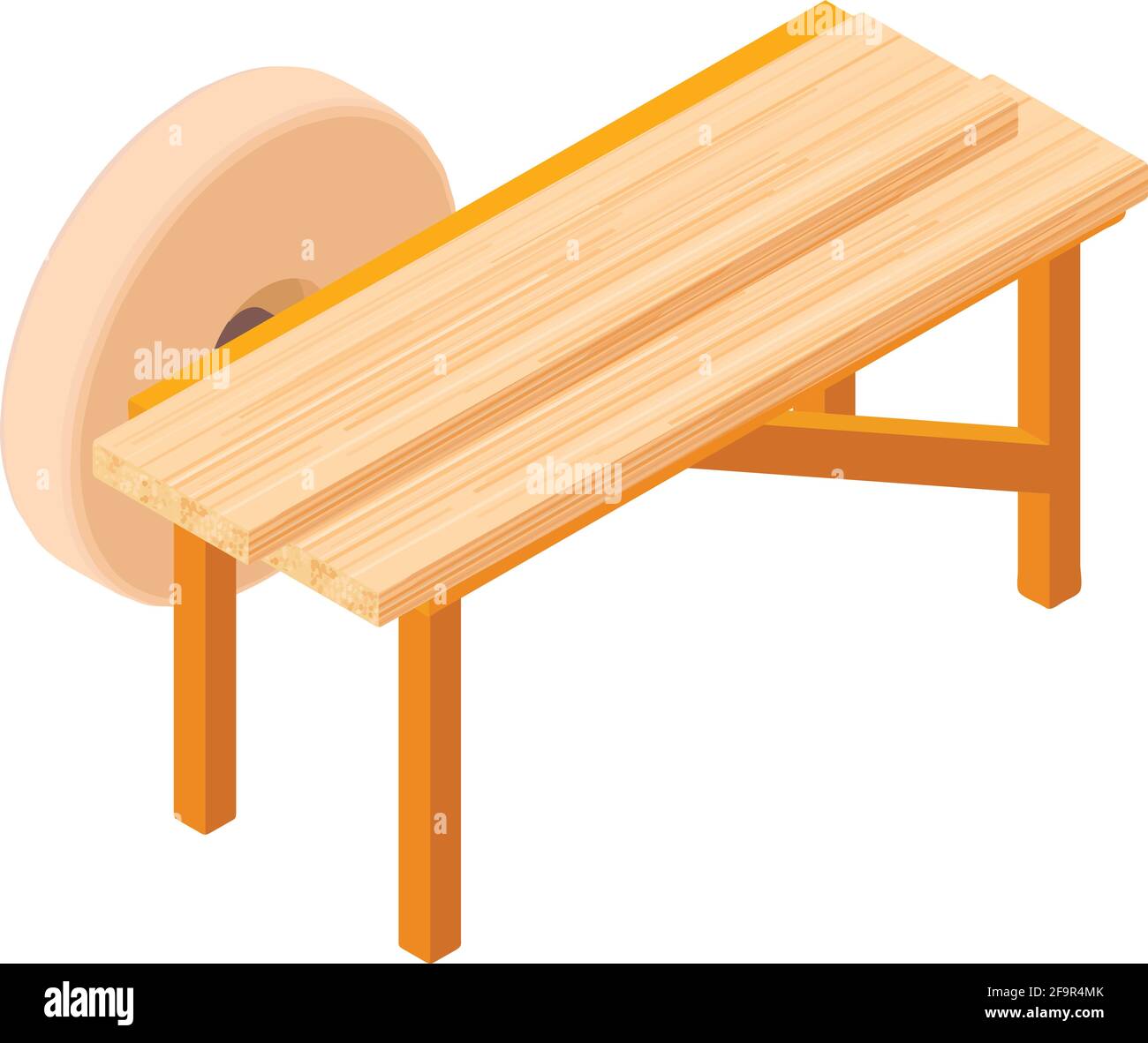 Workshop equipment icon. Isometric illustration of workshop equipment ...
