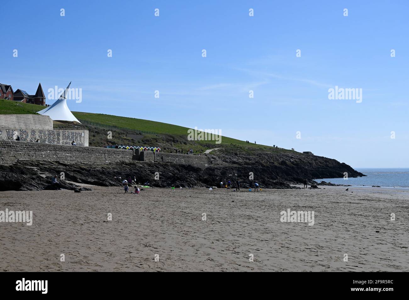Barry Island seafront in Wales, UK Stock Photo - Alamy