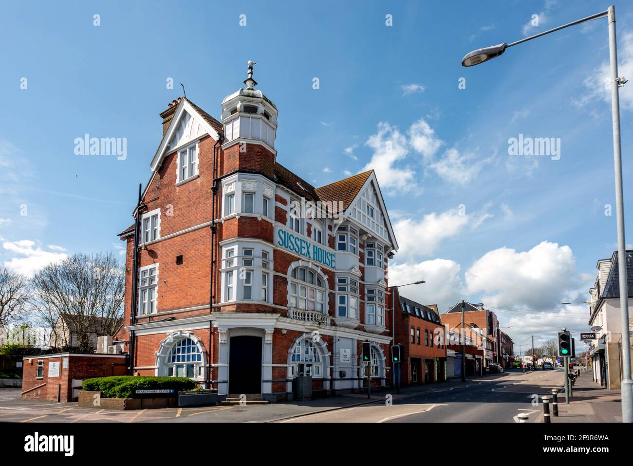 Bexhill, April 9th 2021: Sussex House at Sidley Stock Photo - Alamy