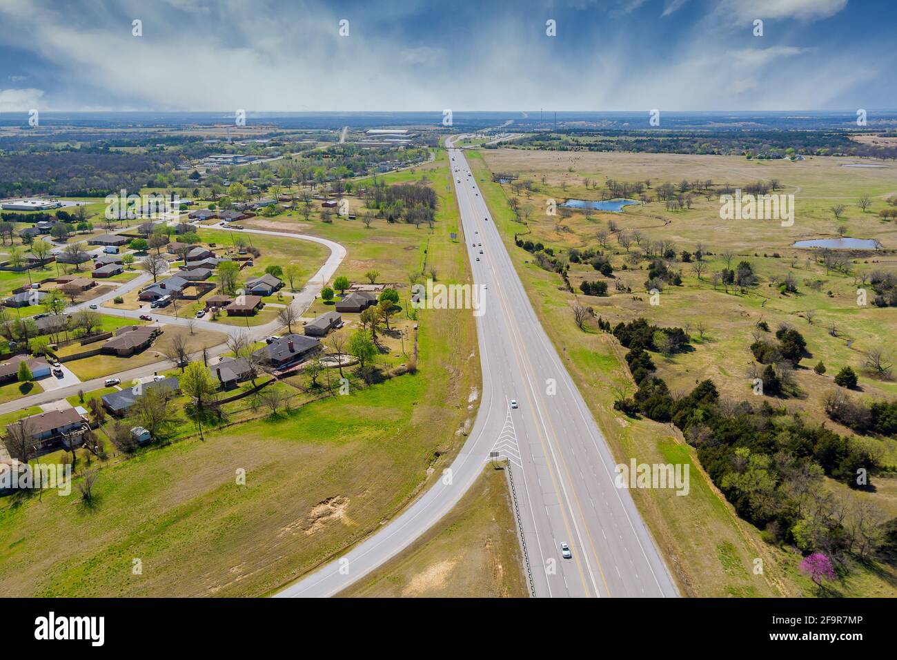 American road and panorama hi-res stock photography and images - Alamy