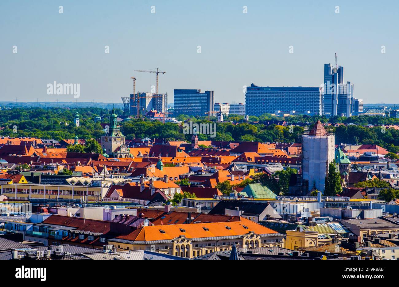Panorama from viktualienmarkt hi-res stock photography and images - Alamy
