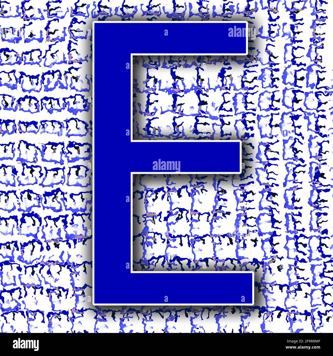 Large letter e hi-res stock photography and images - Alamy