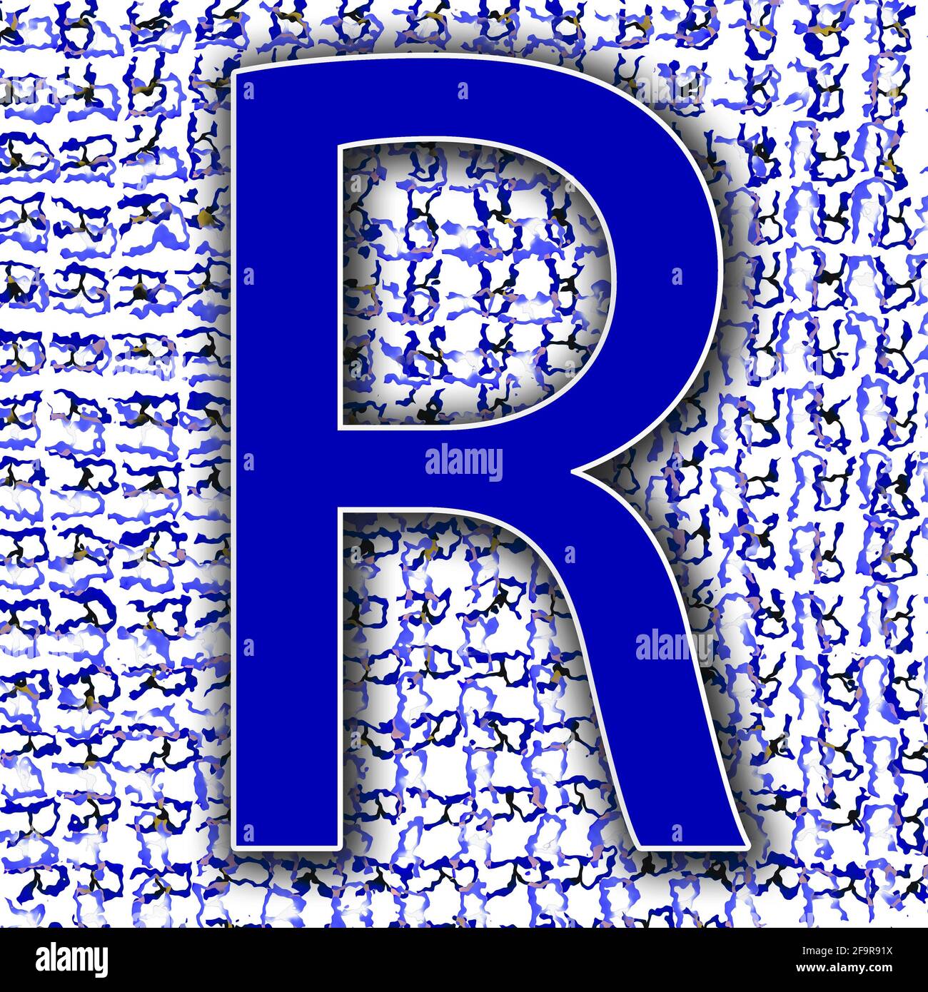 Decorative capital letter r hi-res stock photography and images - Alamy