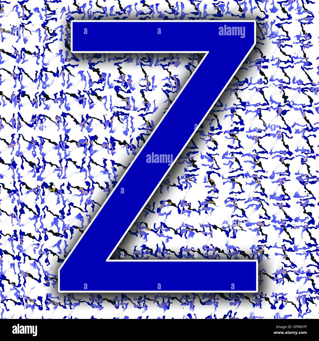 Capital letter a blue hi-res stock photography and images - Alamy