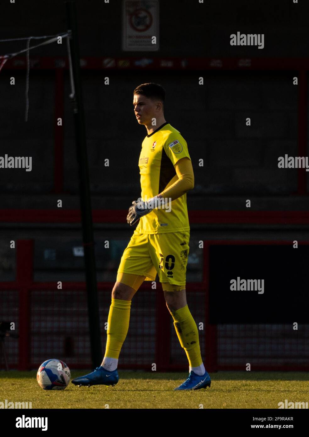 Goalkeeper joshua griffiths hi-res stock photography and images - Alamy
