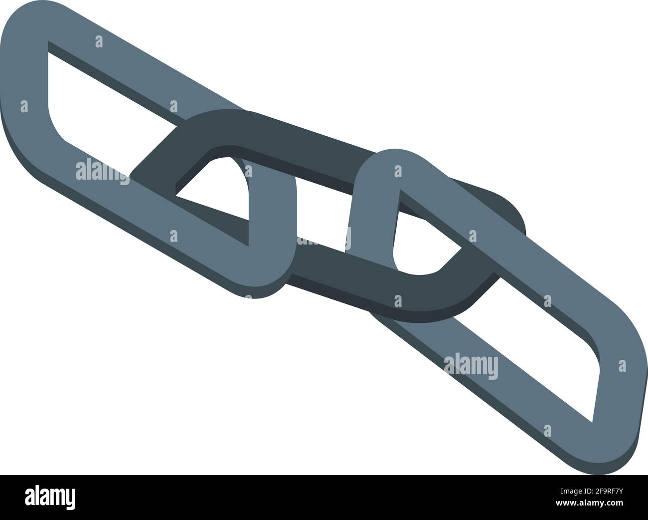 Url chain icon. Isometric of Url chain vector icon for web design ...