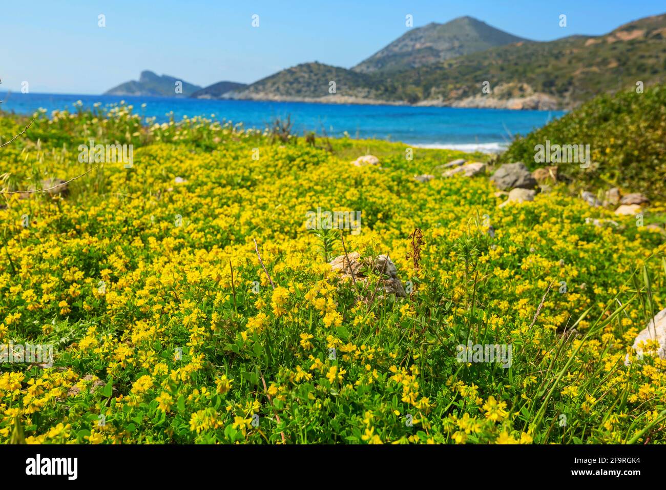 Beautiful sea coast in Turkey Stock Photo - Alamy