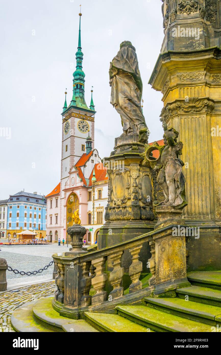 City Hall And Unesco World Heritage Trinity Column High Resolution ...