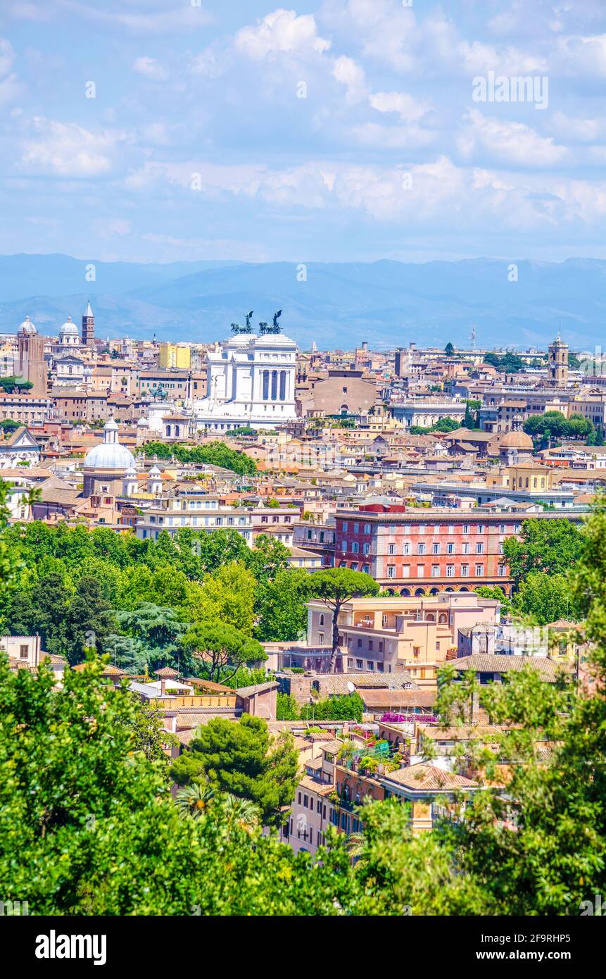 Rome colloseum aerial view hi-res stock photography and images - Alamy