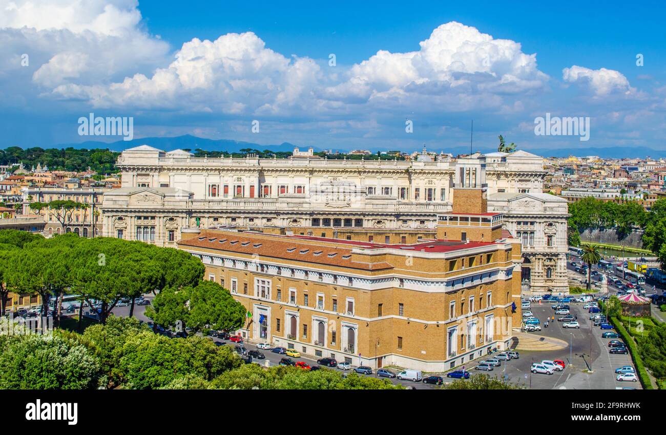 Castel santangelo rooftop hi-res stock photography and images - Alamy