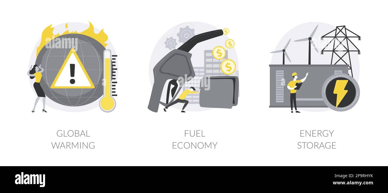 World climate impact abstract concept vector illustrations Stock Vector ...