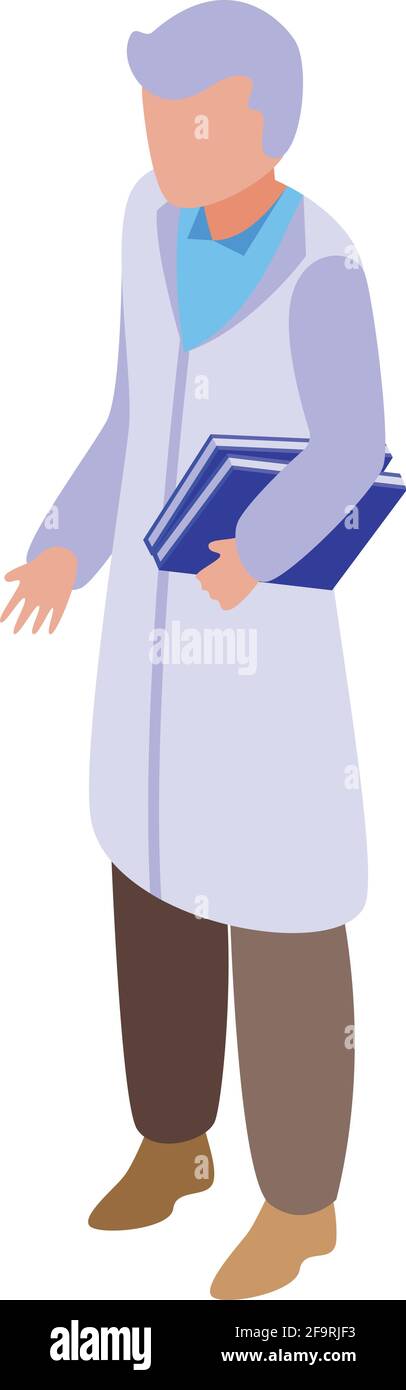 Medical contribution icon. Isometric of Medical contribution vector ...