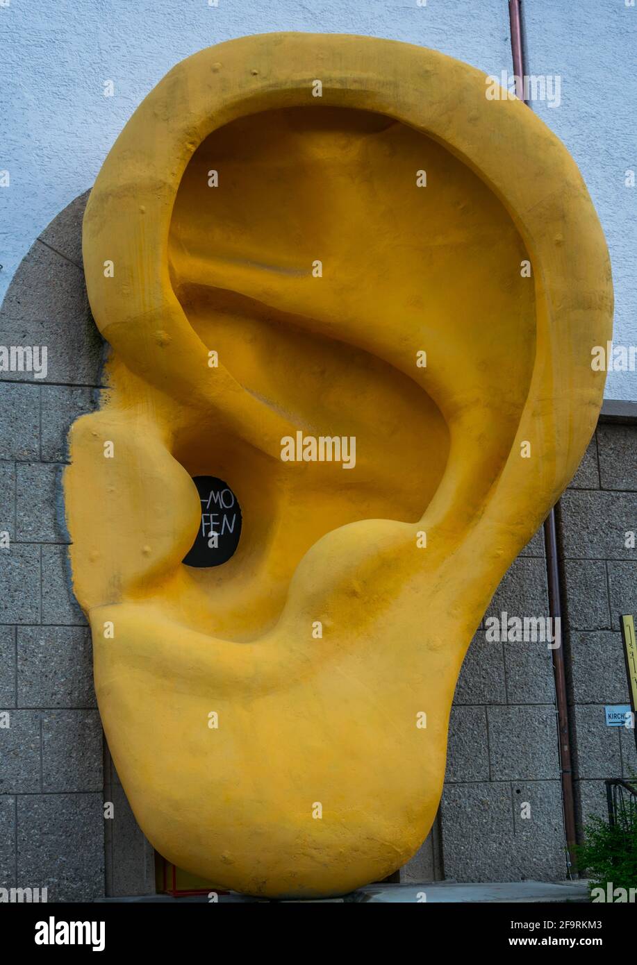 Big human ear hi-res stock photography and images - Alamy