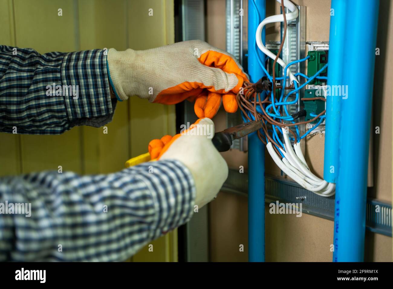Electric meter cabinet hi-res stock photography and images - Alamy