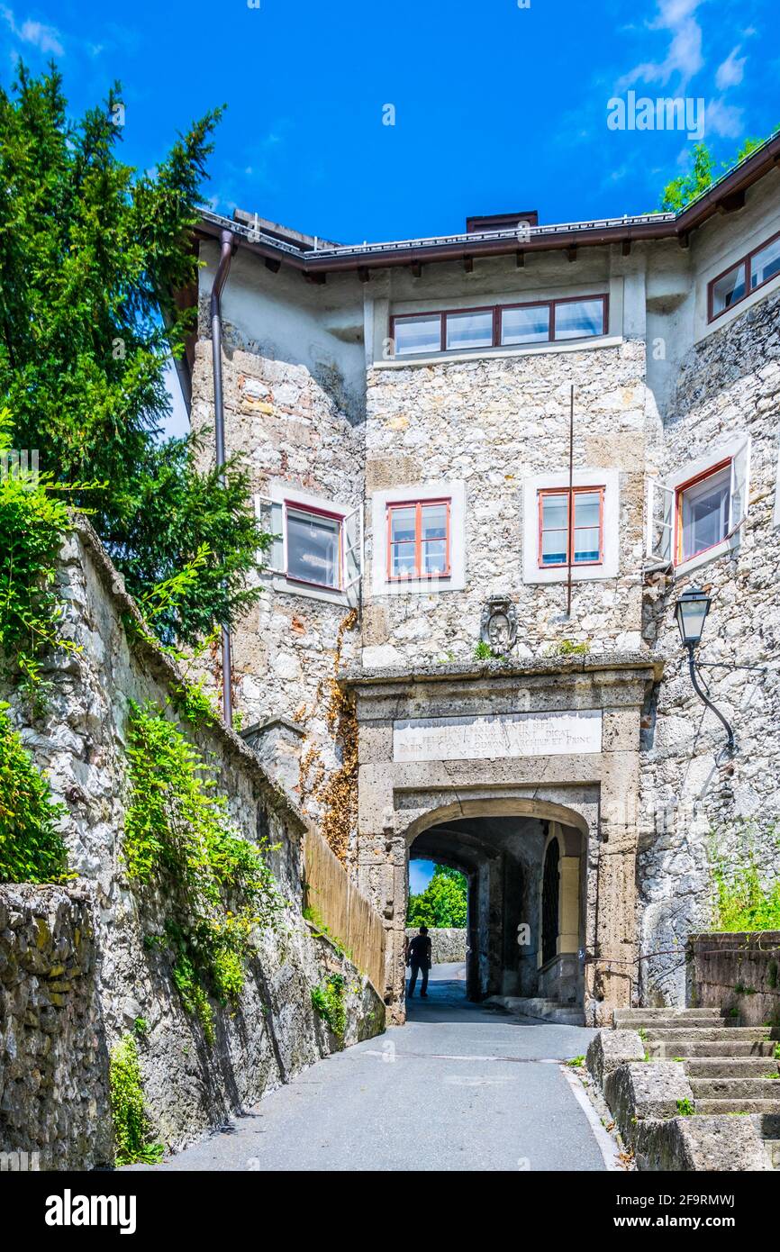 Path leading medieval gate castle hi-res stock photography and images ...
