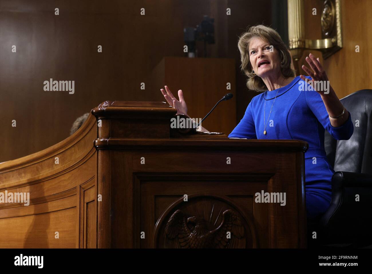 Senate Appropriations Committee member Sen. Lisa Murkowski (R-AK ...