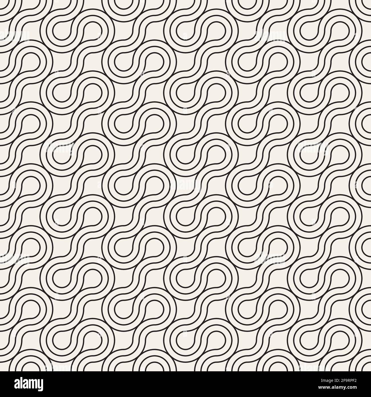 Vector seamless pattern. Modern stylish abstract texture. Repeating ...