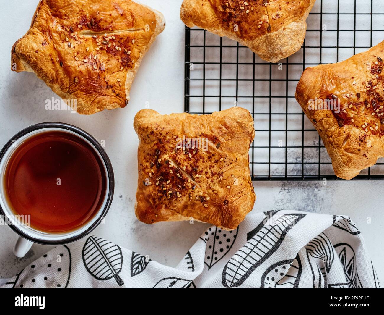 homemade pies with berry fillings Stock Photo - Alamy