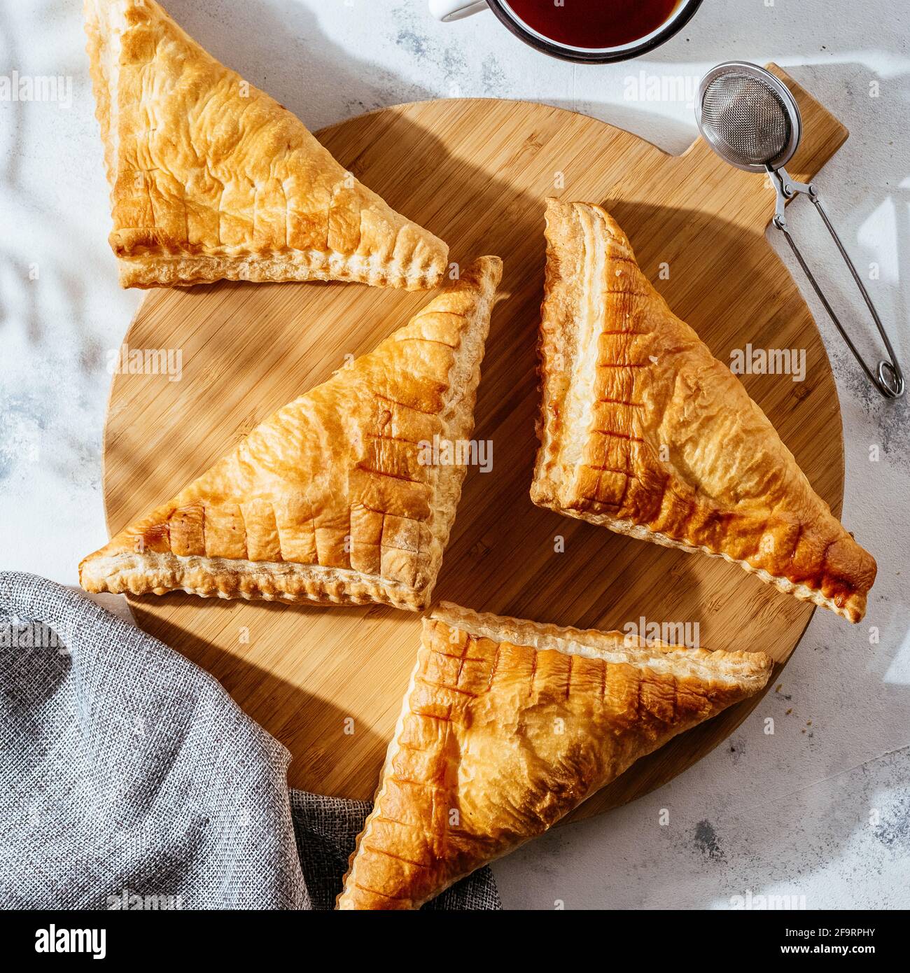 homemade pies with berry fillings Stock Photo - Alamy