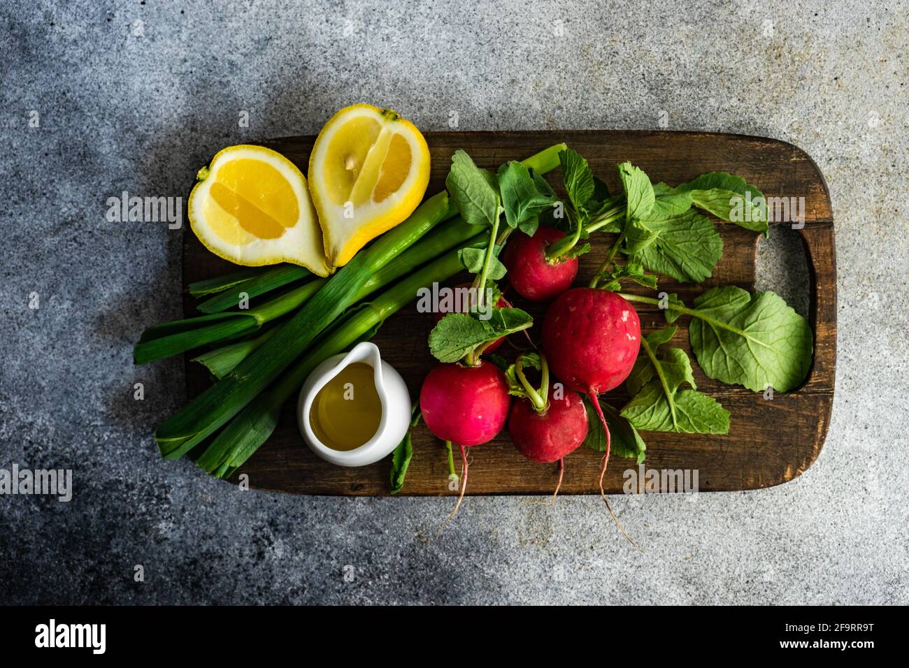 Cooking concept organic reddish hi-res stock photography and images - Alamy