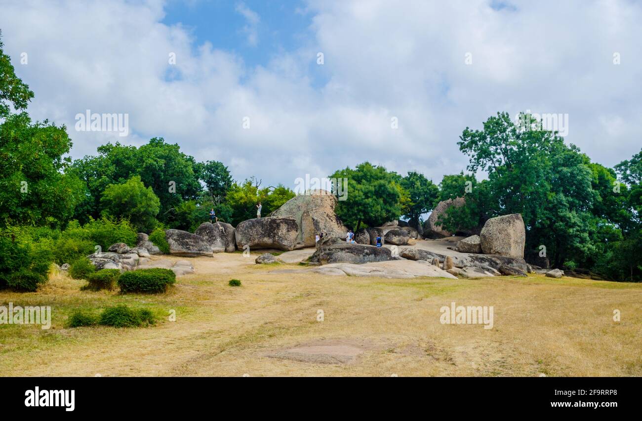 Big Boulders in the Stone Formation of Bulgaria Known as Beglik Tash ...