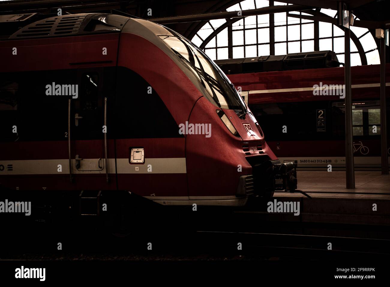 German railways intercity express passenger train hi-res stock ...