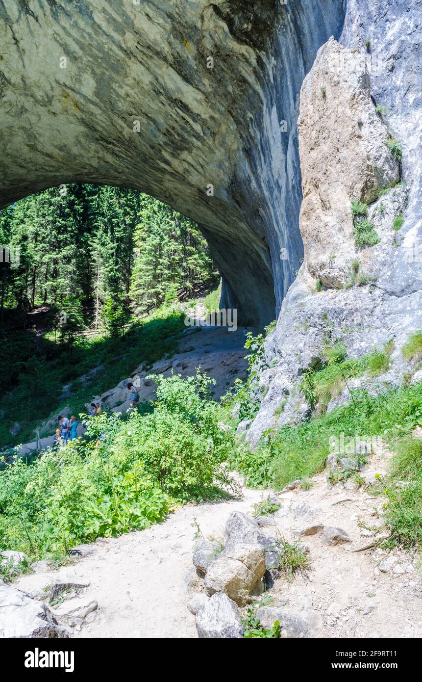 detail of the famous wonderful bridges in bulgaria which are a natural ...