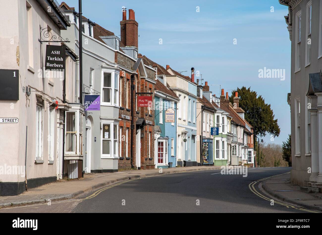 Alresford, Hampshire, England, UK. 2021. Alresford, East Street in this ...