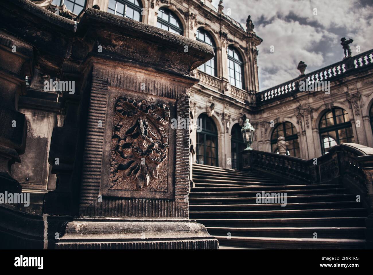 German pavilion stairs hi-res stock photography and images - Alamy