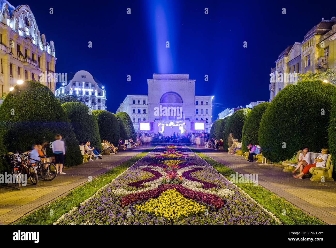 Romania Landscape Night