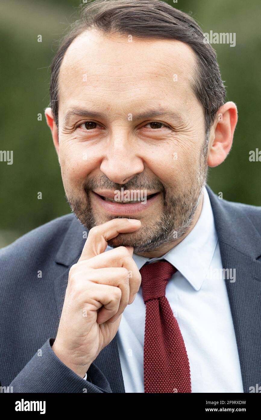 Deputy of the group Rassemblement National, Sebastien Chenu poses ...