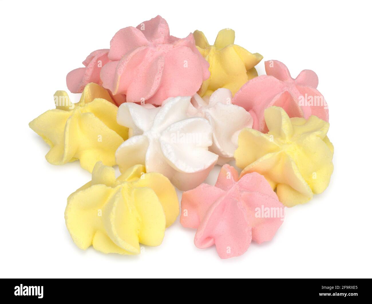 Meringue nests white background hi-res stock photography and images - Alamy