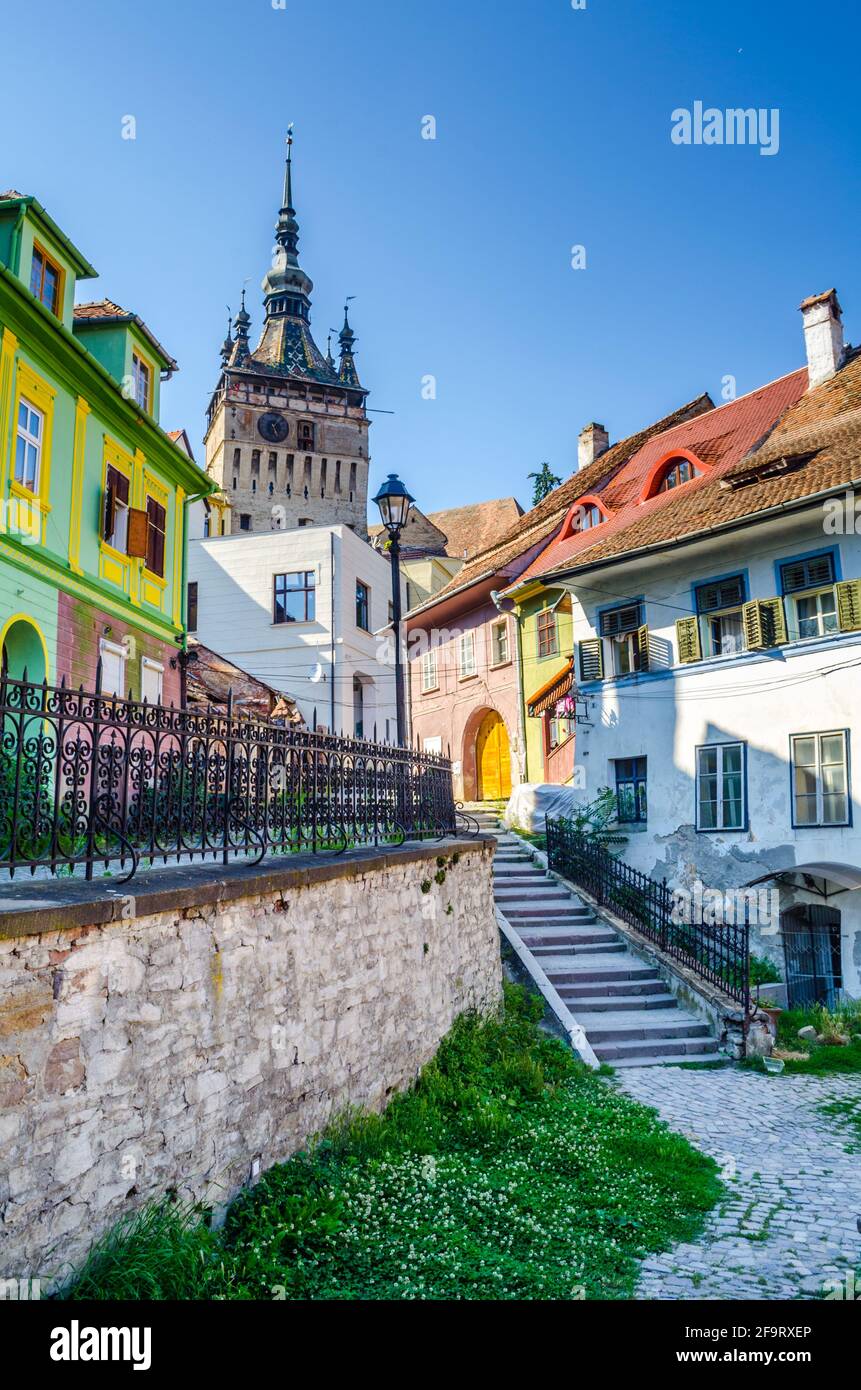 Medieval saxon transylvanian city hi-res stock photography and images ...