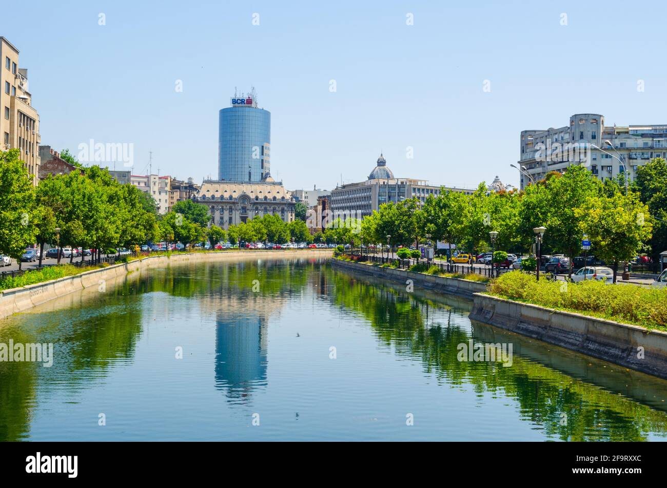 Bucharest panorama blue sky hi-res stock photography and images - Alamy
