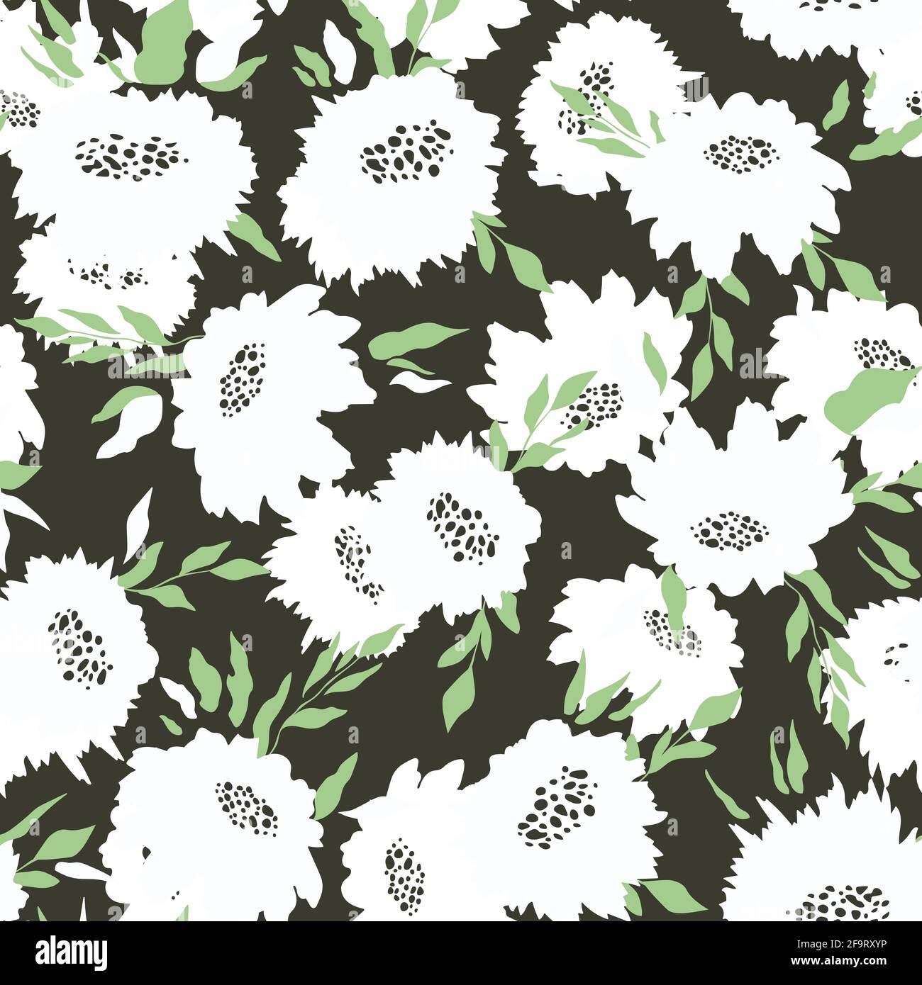 Floral seamless with hand drawn color roses. Cute summer background ...