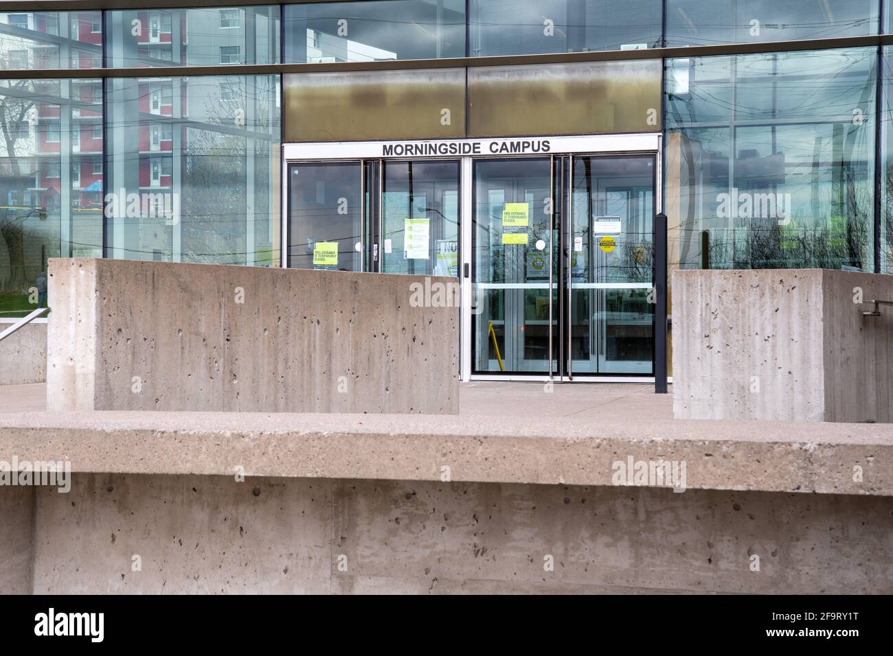 Centennial College Morningside Campus which is closed due to the Covid ...