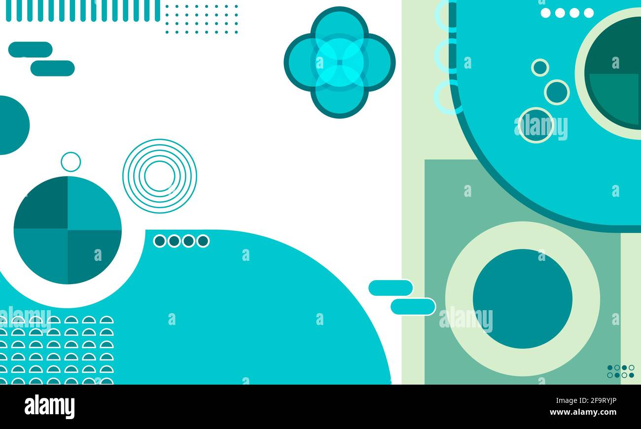 Abstract flat design geometric background. Vector illustration Stock ...