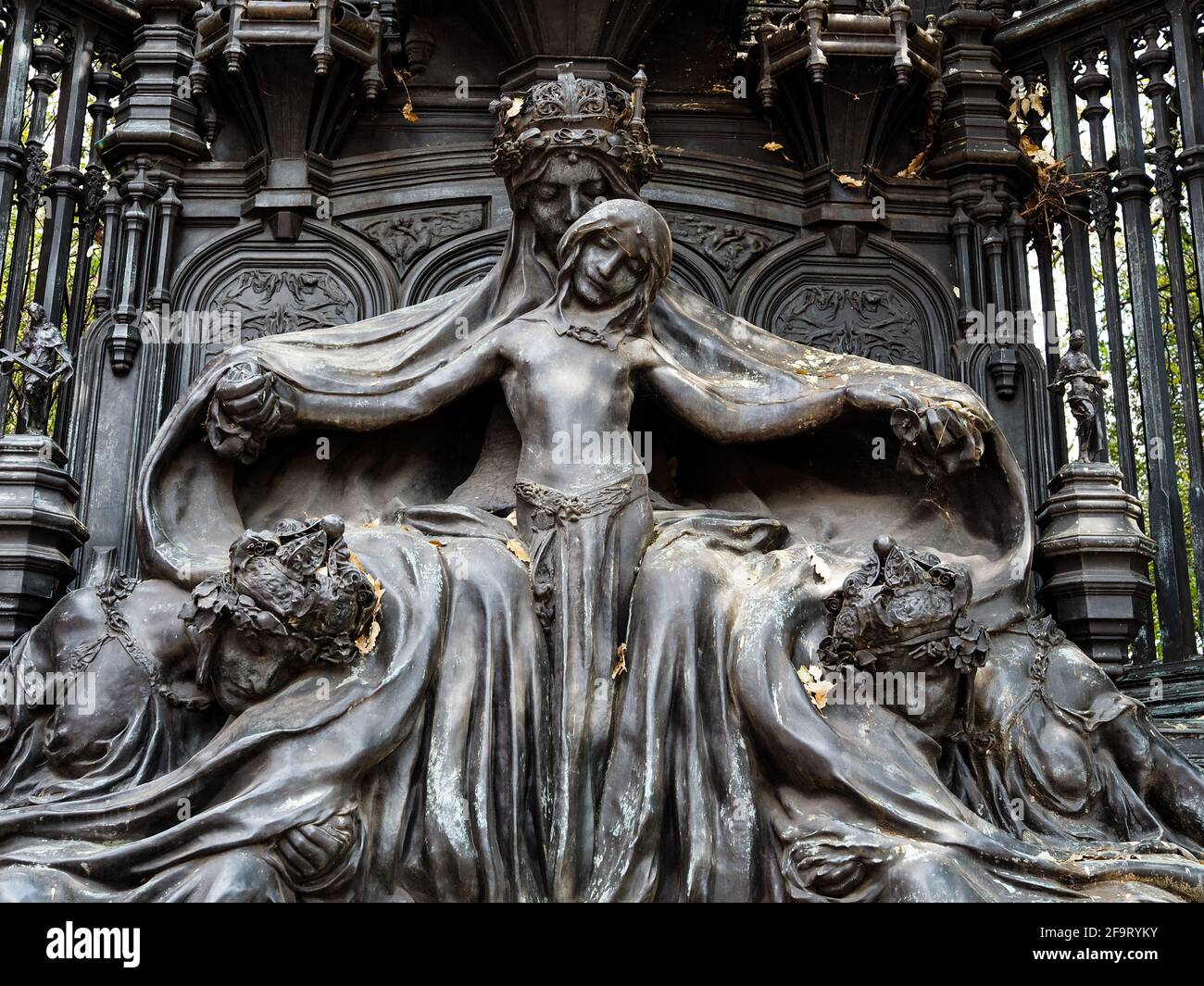 Queen Alexandra Memorial Stock Photo - Alamy