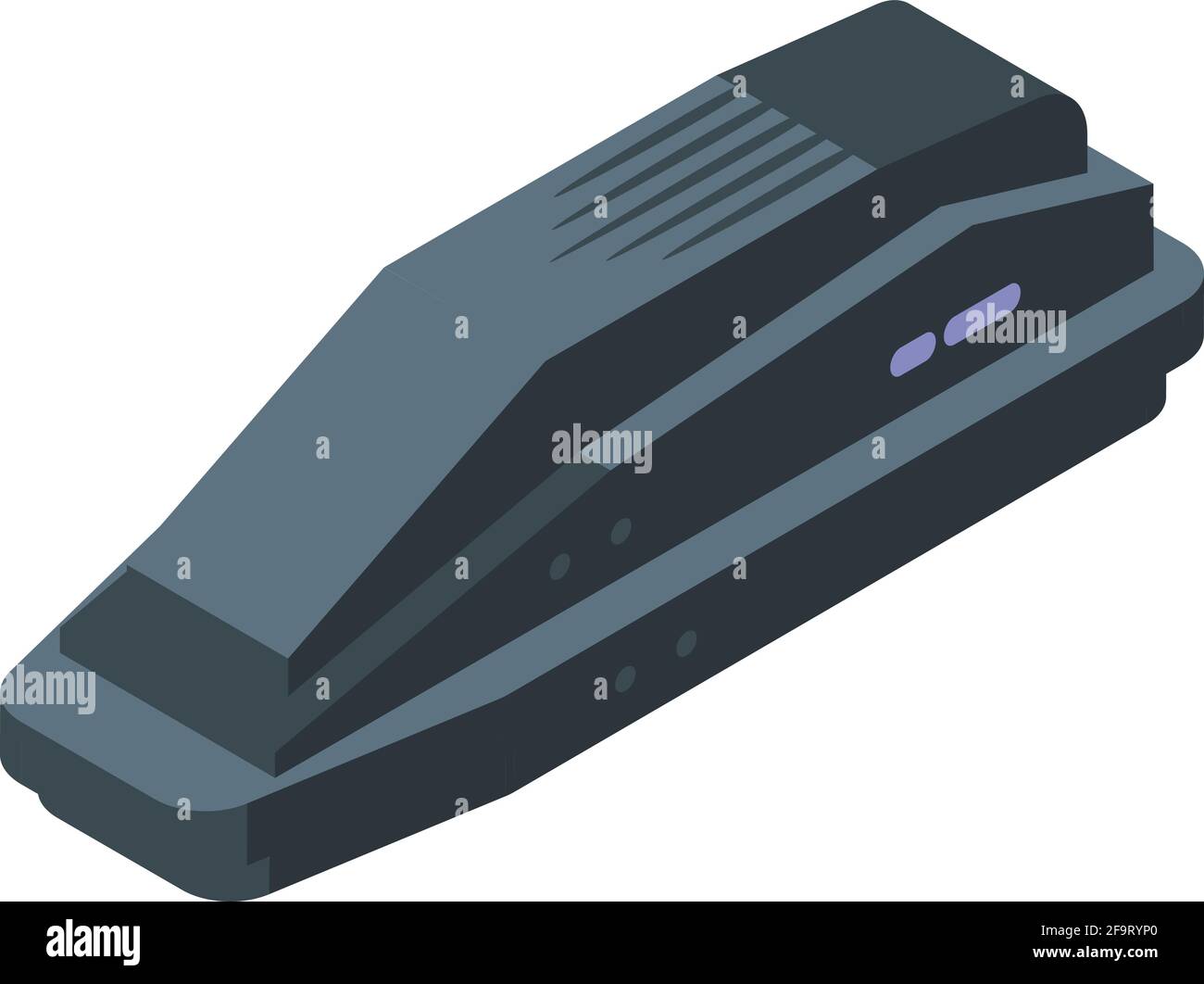 Car roof storage icon. Isometric of Car roof storage vector icon for ...