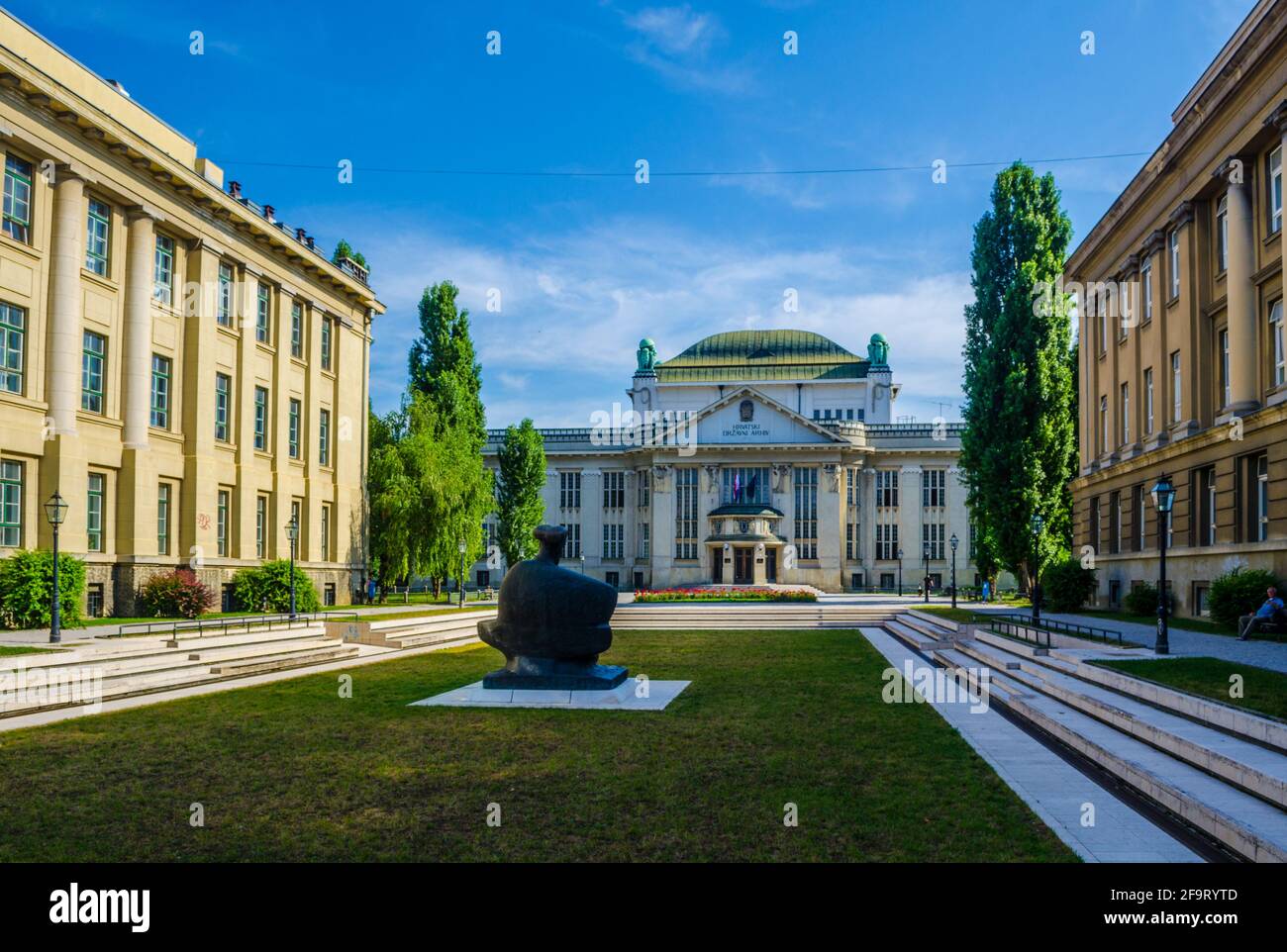 State archive of Croatia in Zagreb Stock Photo - Alamy