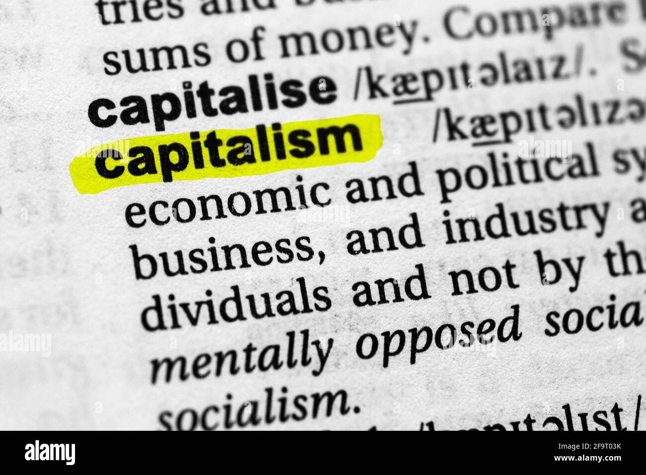 Capitalism Definition