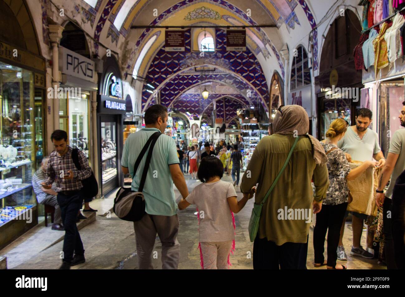 Grand Bazaar, Turkey, one of the largest and oldest covered market in ...