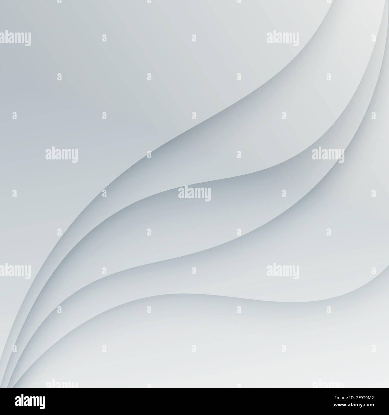 Abstract gray background with wavy lines - Vector illustration Stock ...