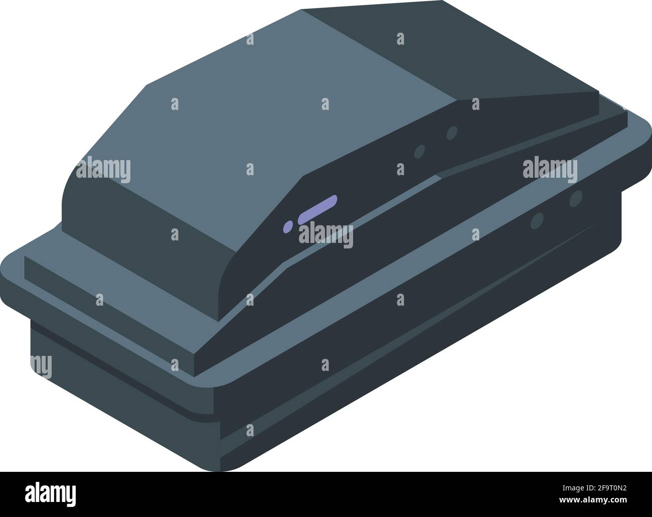 Car roof box icon. Isometric of Car roof box vector icon for web design ...
