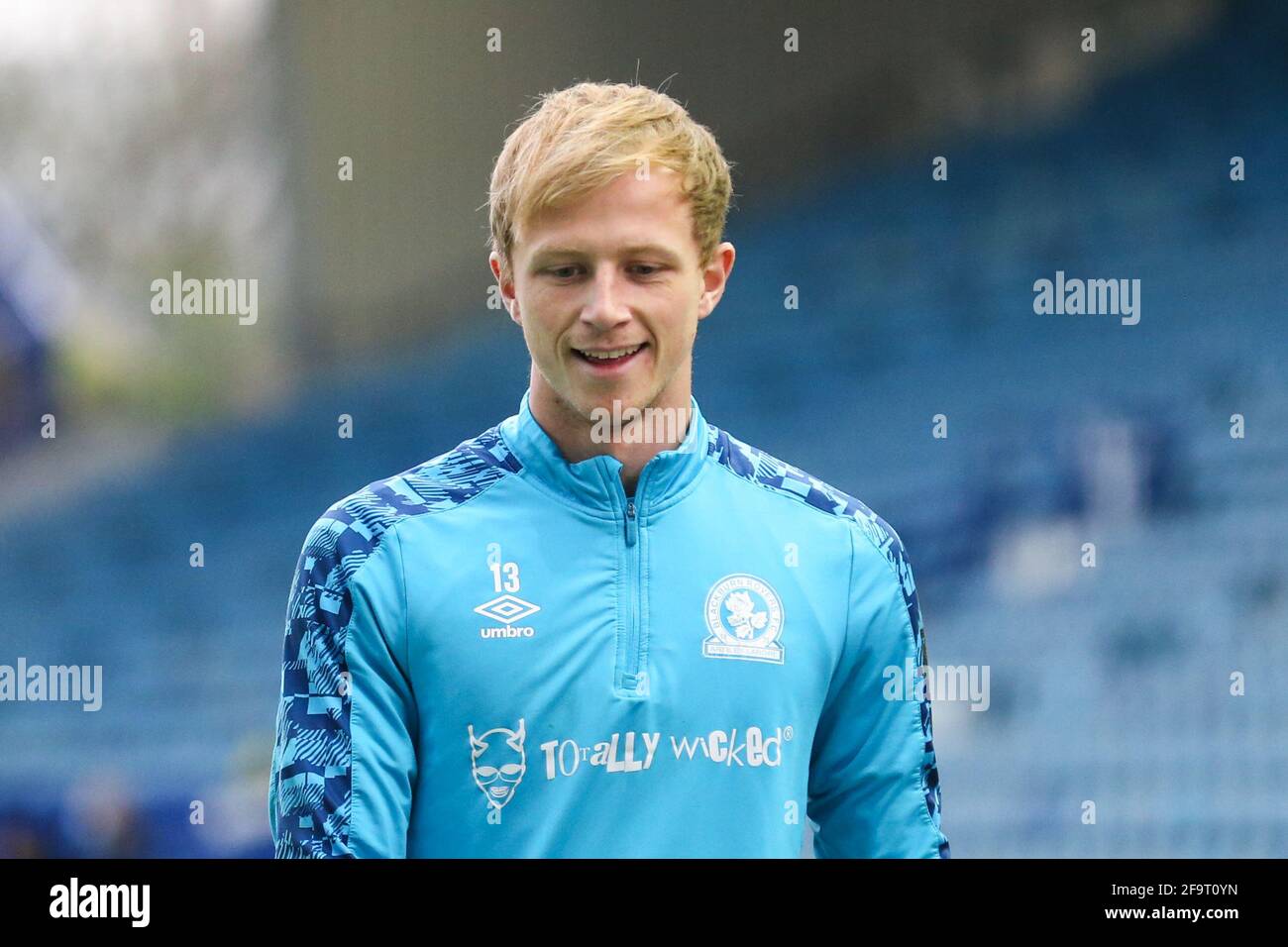 Aynsley Pears #13 of Blackburn Rovers warms up Stock Photo - Alamy