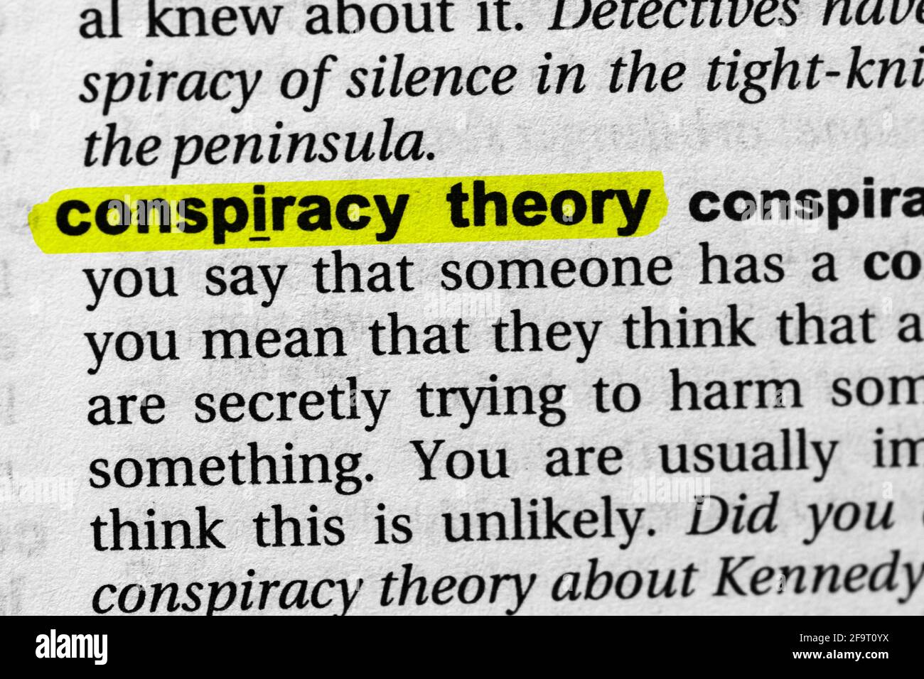 Conspiracy theory hi-res stock photography and images - Alamy